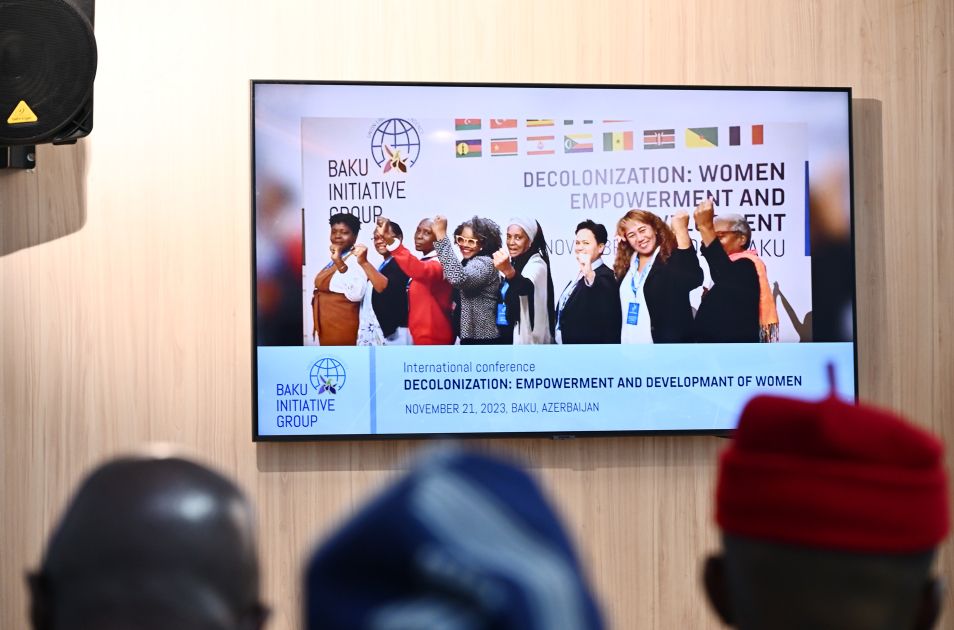 COP29: Bakı Təşəbbüs Qrupunun təşkilatçılığı ilə “Dekolonizasiya və ...