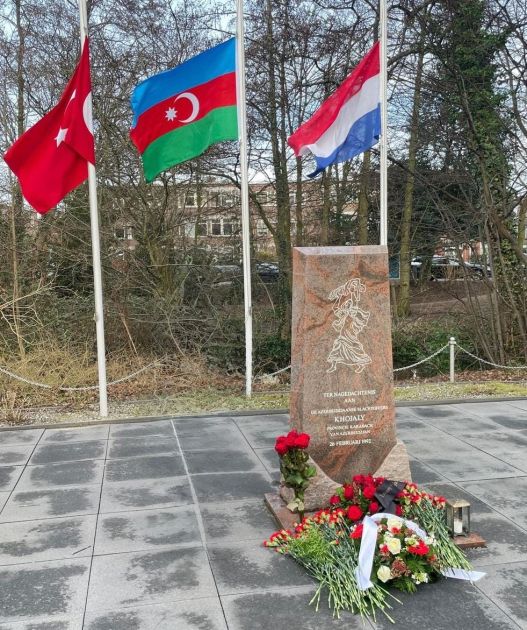 Niderland Krallığında Xocalı soyqırımının 33-cü ildönümü qeyd edilib ...
