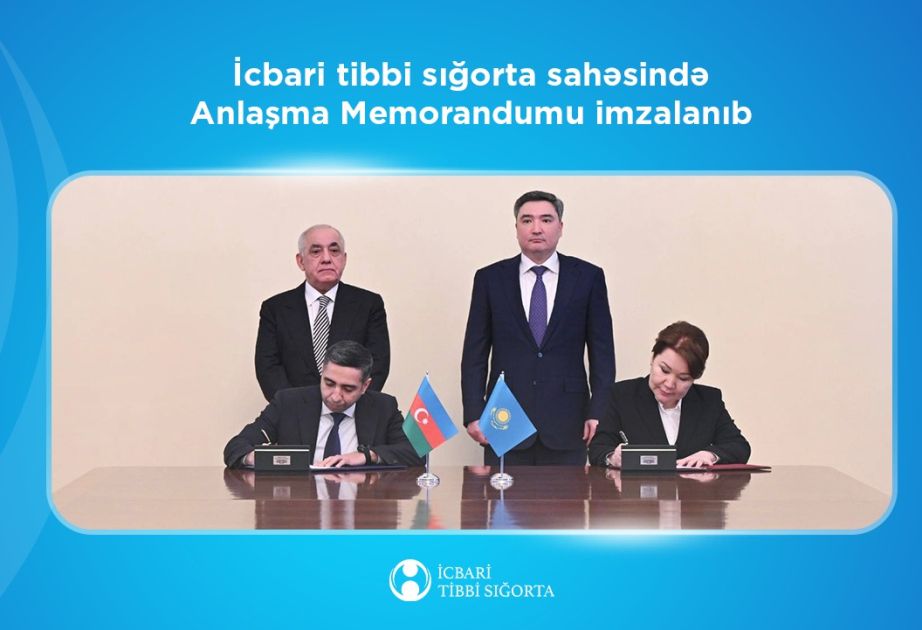 İcbari Tibbi Sığorta üzrə Dövlət Agentliyi ilə Qazaxıstanın “Sosial ...