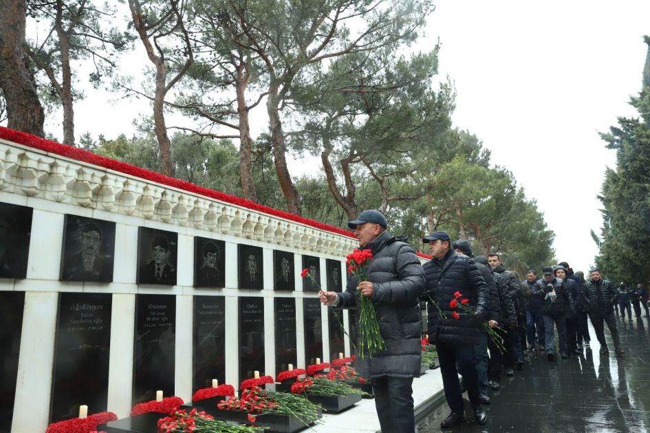 ANAMA-nın İdarə Heyəti və struktur bölmələrinin rəhbərləri Şəhidlər ...